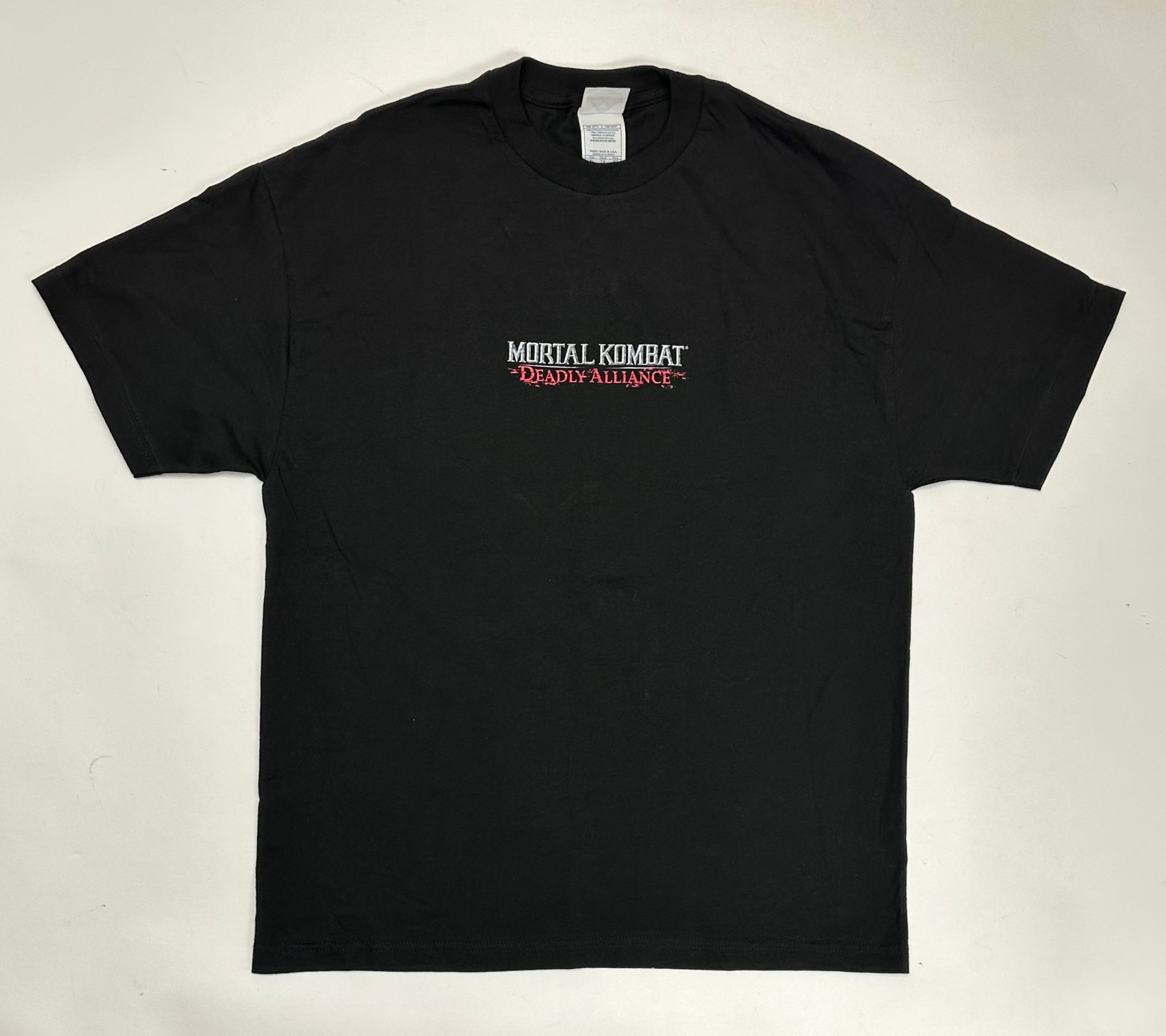 Vintage 2002 Mortal Kombat Deadly Alliance Midway Video Game Promo Tee ...